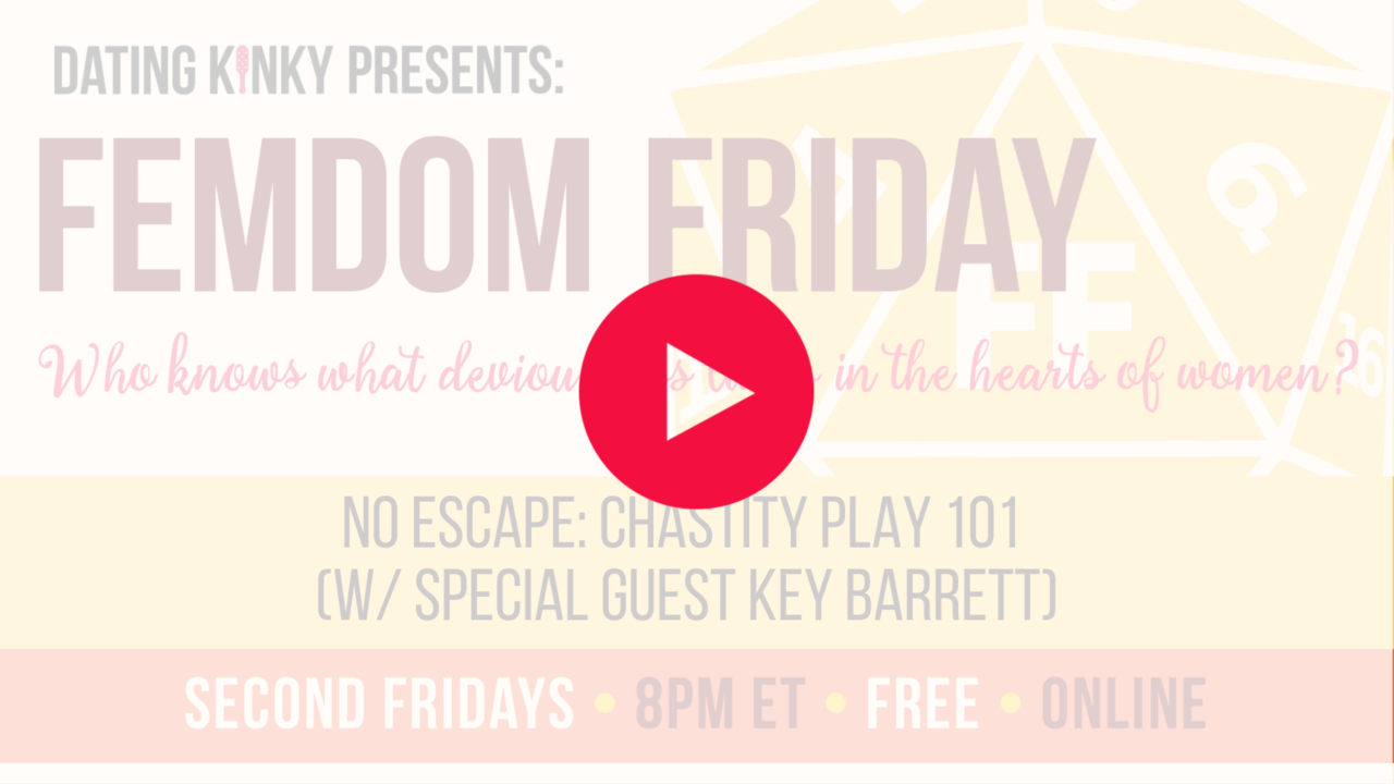 Femdom Friday Ep7: No Escape—Chastity 101 with Special Guest Key ...